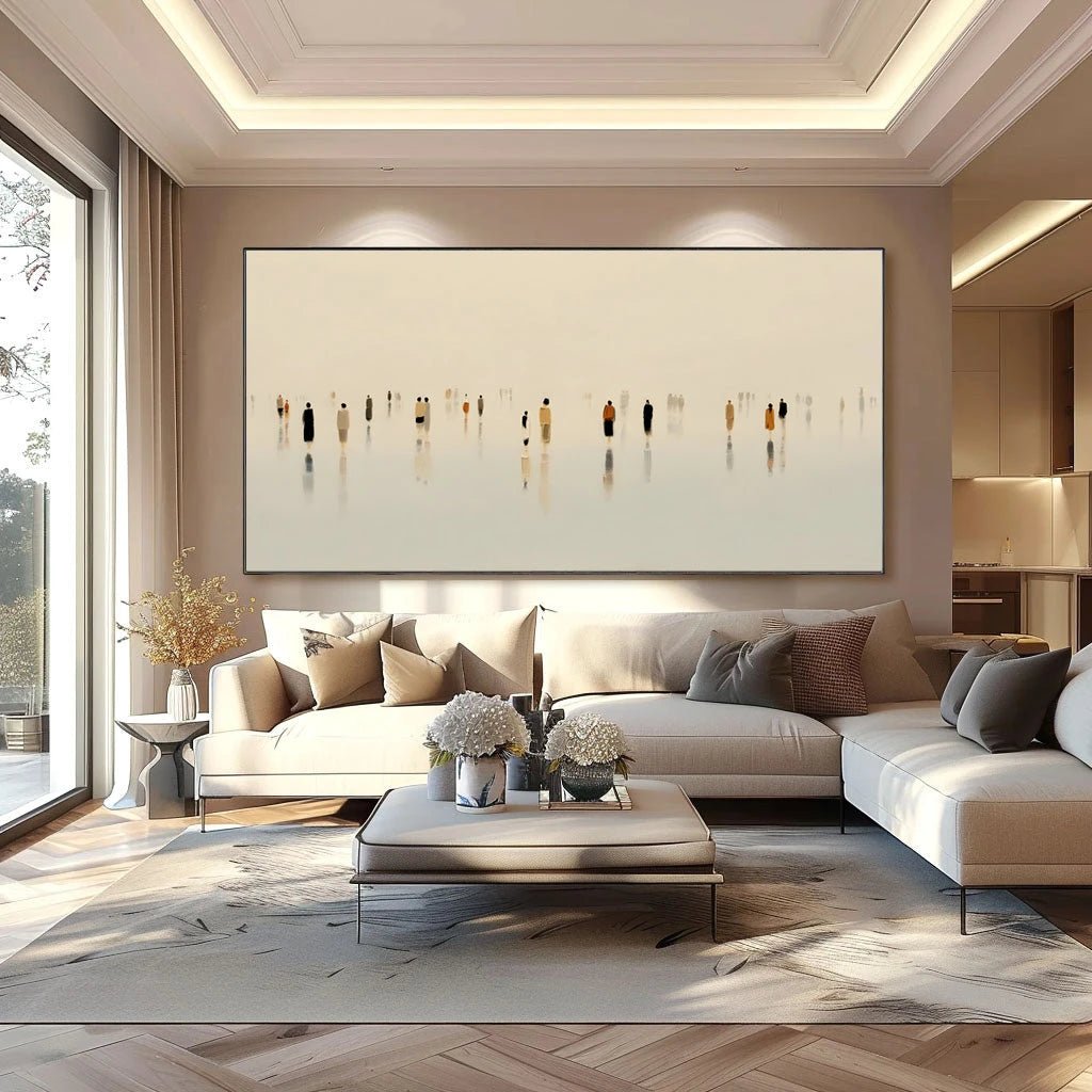 Horizontal Abstract Wall Art